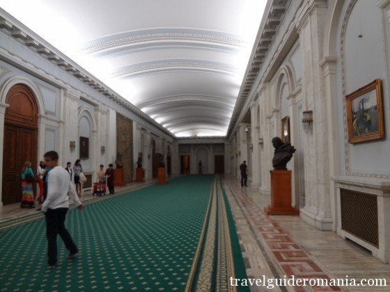 The Romanian Palace of Parliament -one of the worlds largest buildings