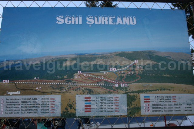 Sureanu ski resort - Gate of heaven area - Travel Guide Romania