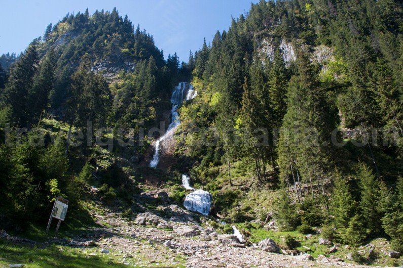 Highest waterfall in Romania - Horses’ Waterfall - Travel Guide Romania