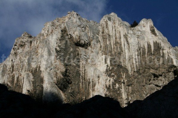 Via Ferrata route in Turda Gorge